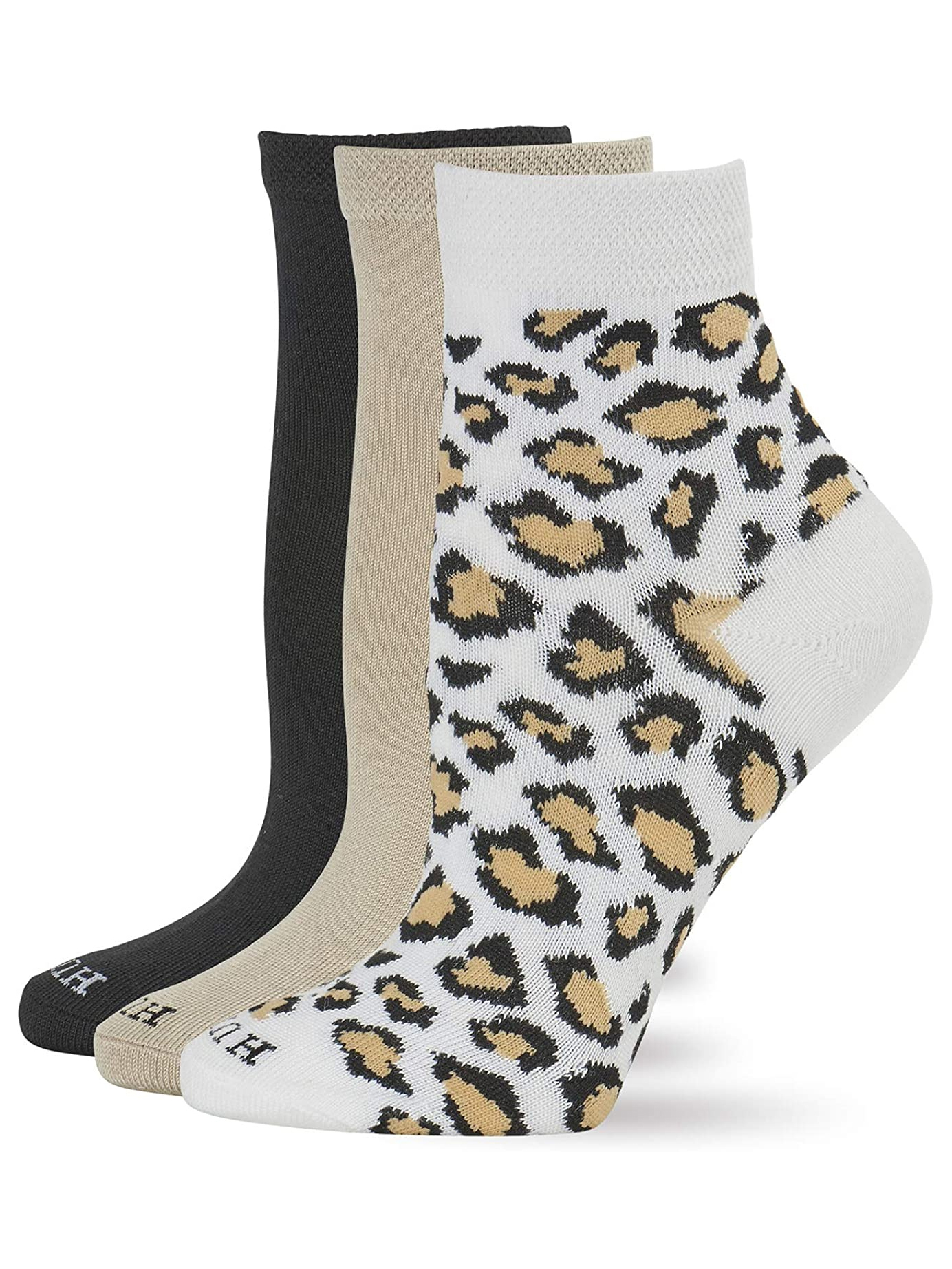 Hue+Women%27s+Super+Soft+Cropped+Sock+3+Pk+Multicolor+One+Size for sale ...