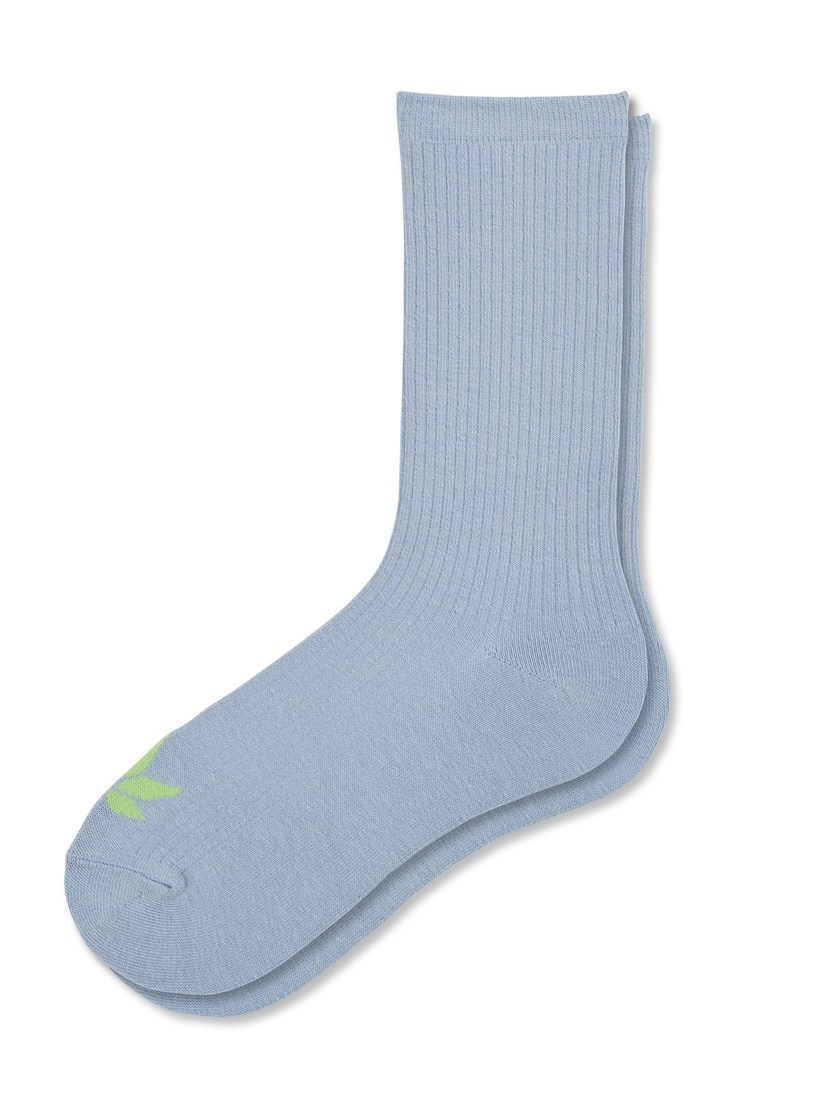 HUE Theracom Women's Ribbed Night Crew Socks OS Mid Calf Comfort Black ...