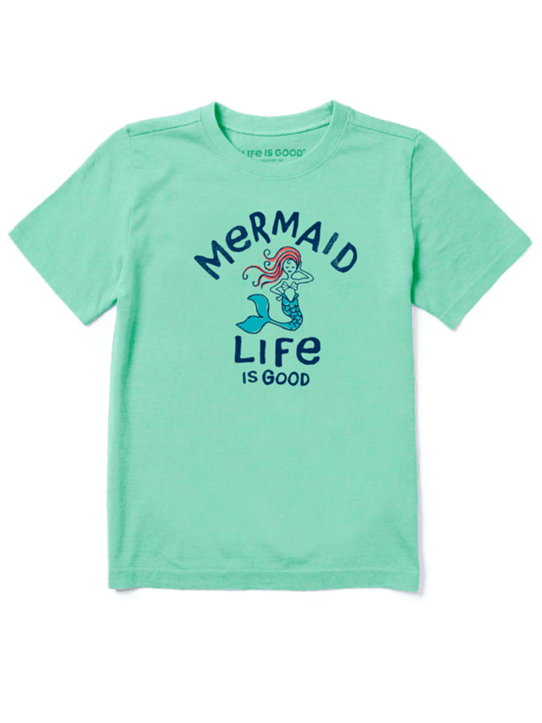 Life is Good Kids Crusher Tee Shirt Mermaid Life 71613 | eBay