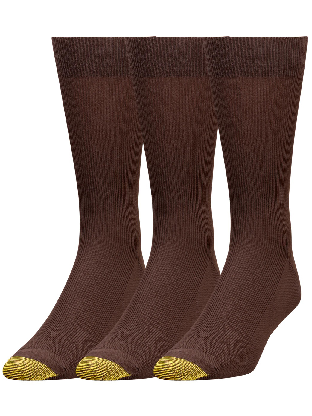 Gold Toe Mens Socks Crew Metropolitan Extended Size XL Black Nylon 3 ...