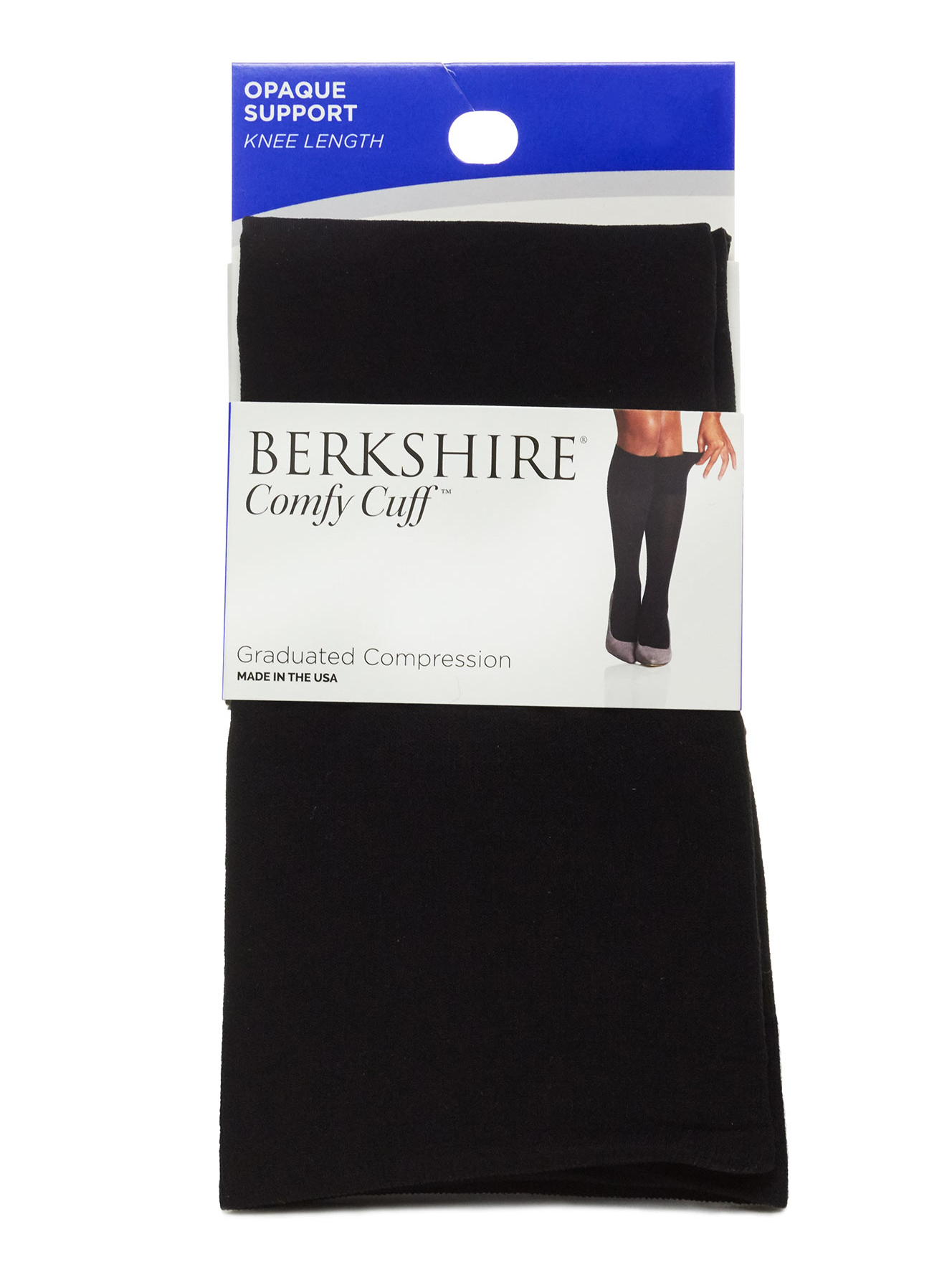 Berkshire Comfy Cuff Opaque Graduated Compression Knee High 5103 | eBay