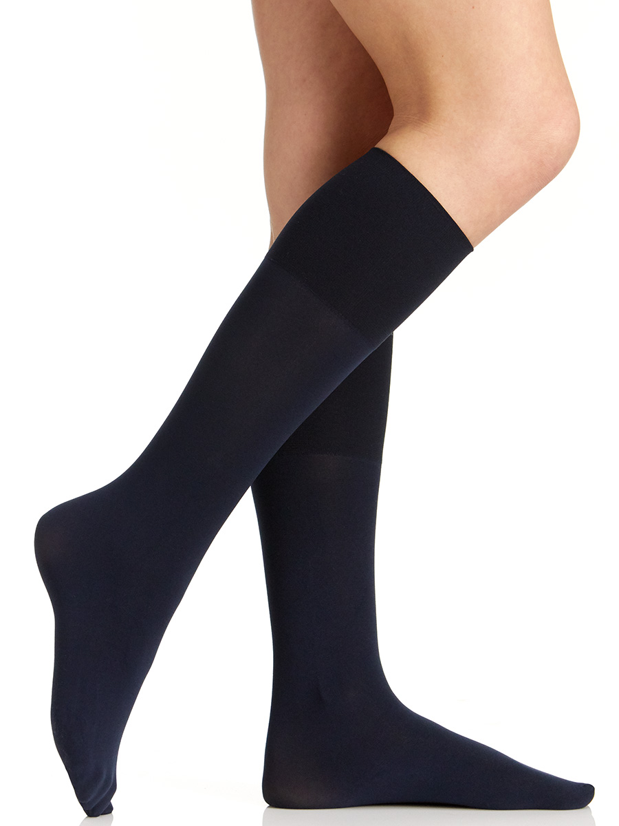 Berkshire Comfy Cuff Opaque Graduated Compression Knee High 5103 | eBay