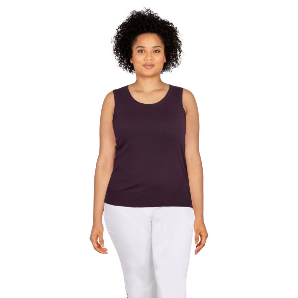 Emaline Crew Neck Sleeveless Shell 92461 | eBay